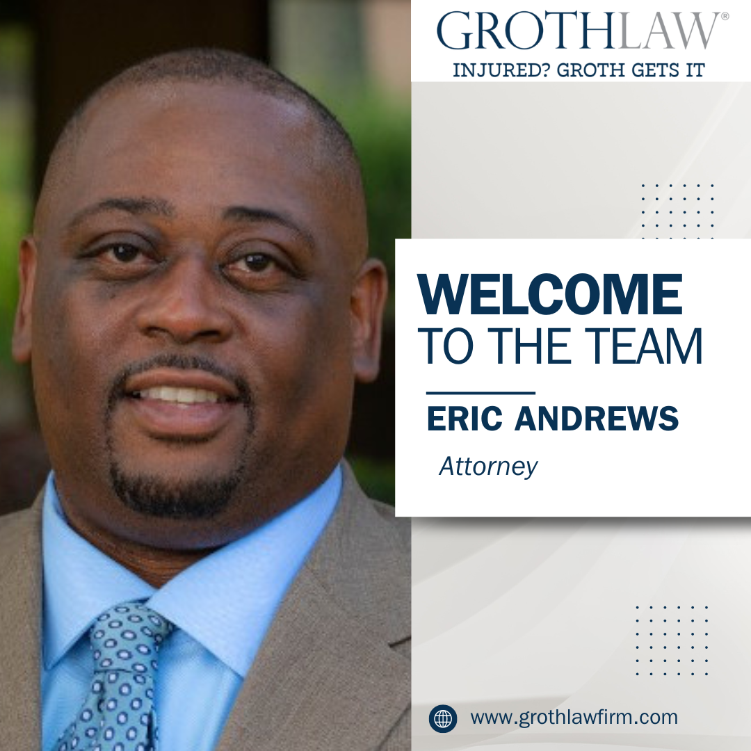 Welcome to the team | Groth Law Accident Injury Attorneys