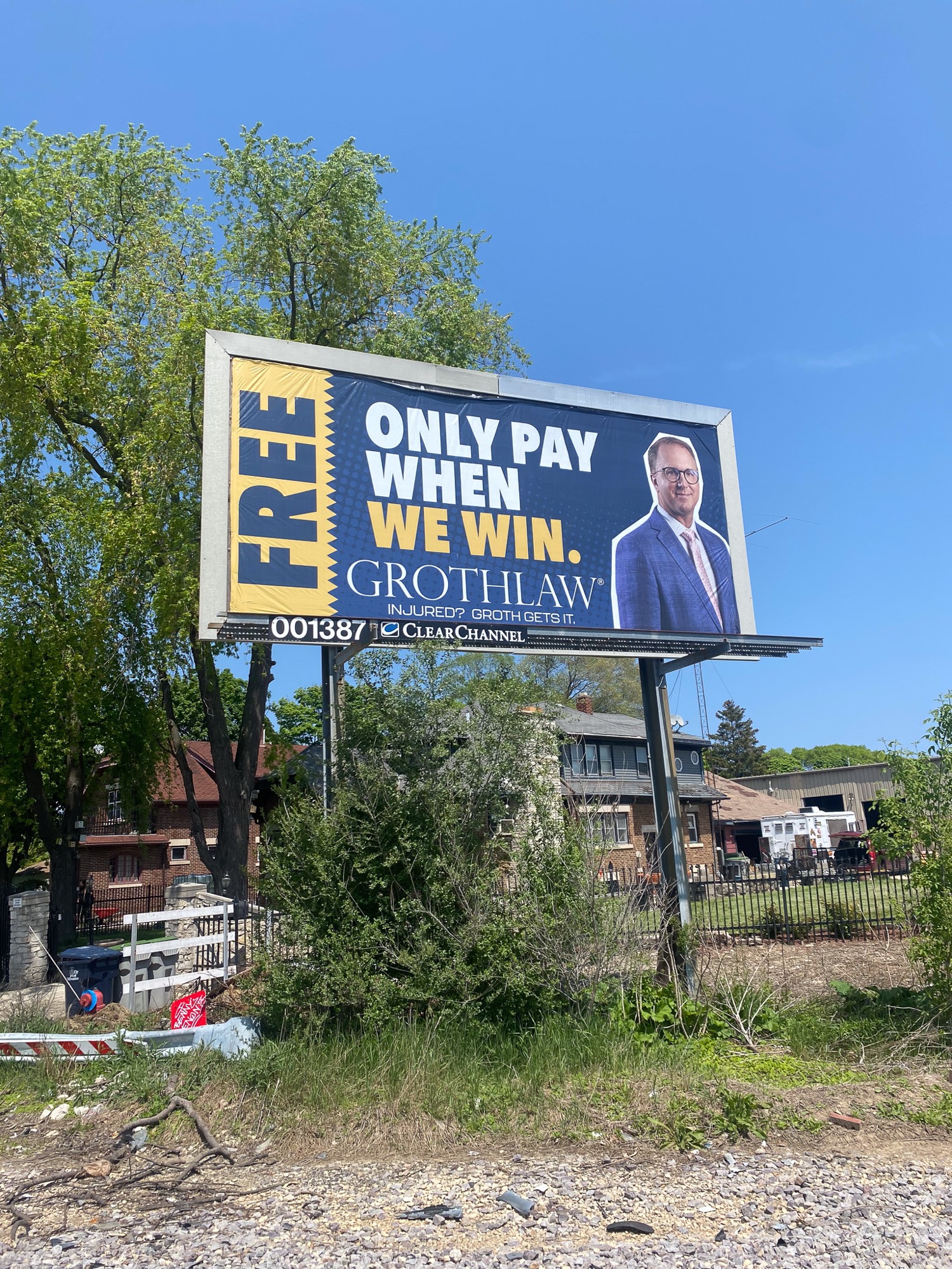 Check out our latest billboards around town! | Groth Law Accident ...