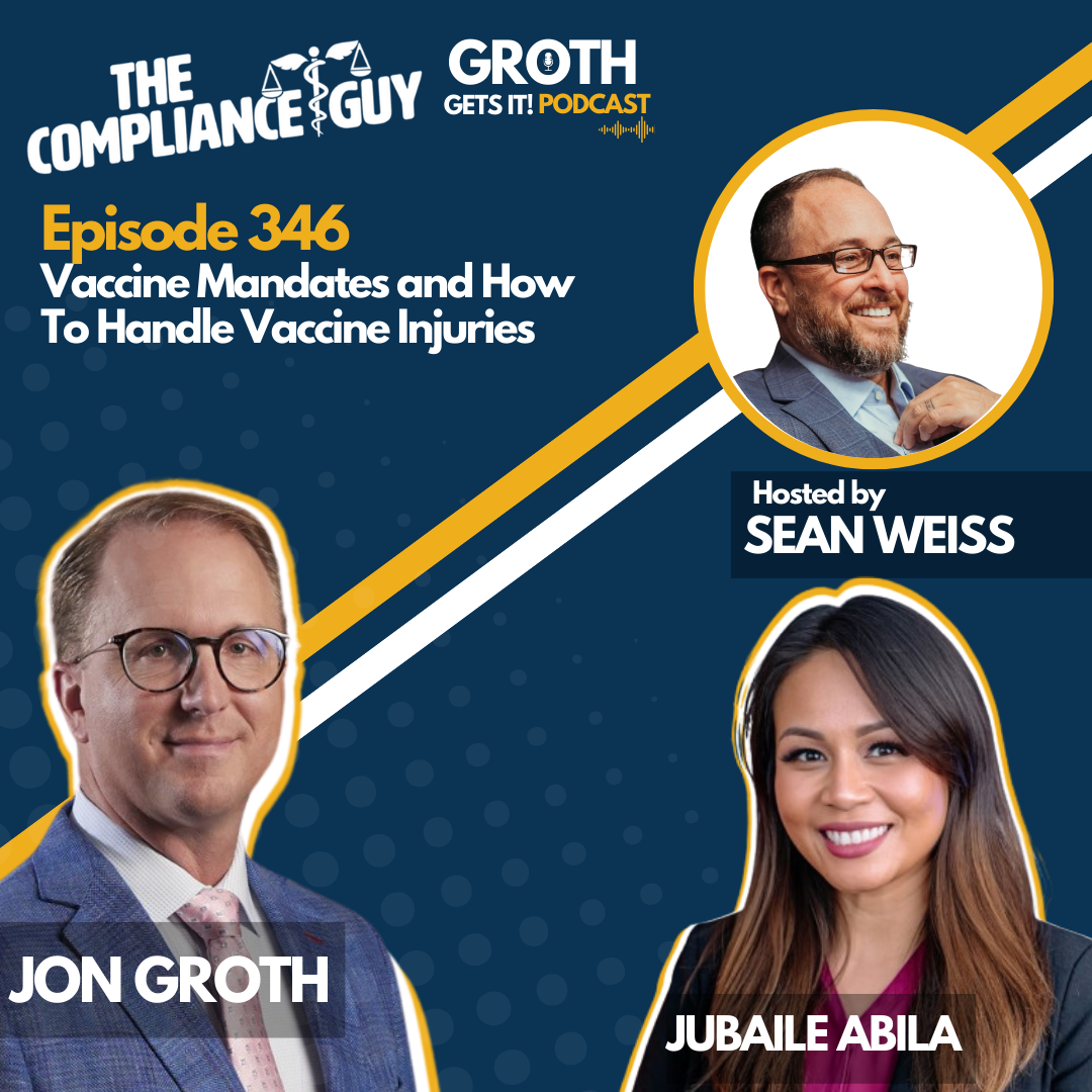 Check out this week’s episode of The Compliance Guy featuring Jon Groth ...